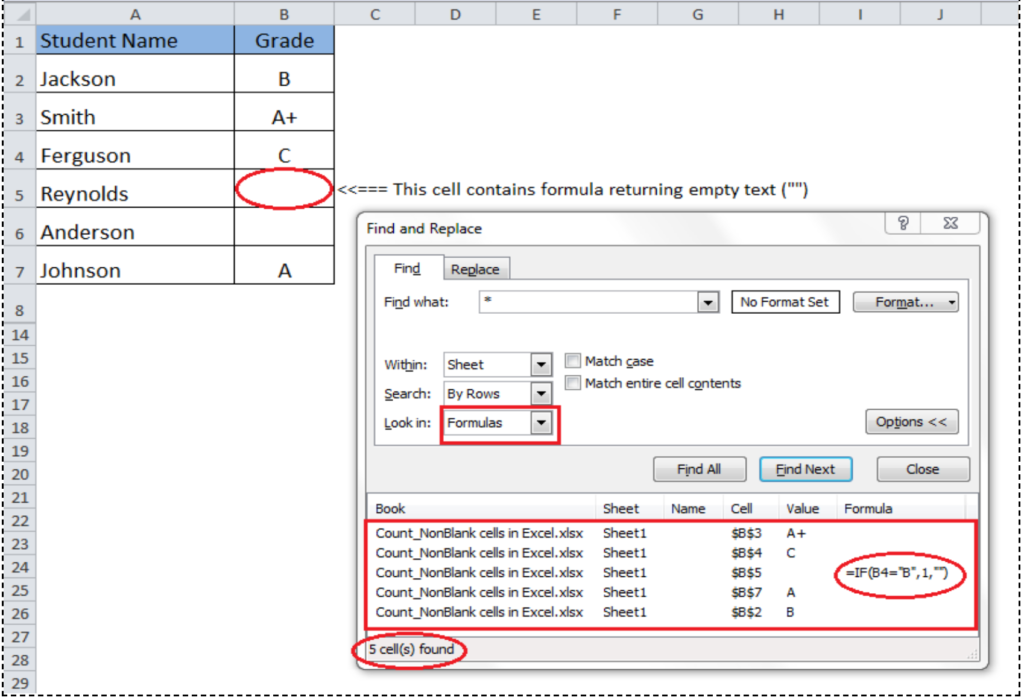 How to Count Non Blank or Non Empty Cells in Excel | Excelchat How to Count Non Blank or Non ...