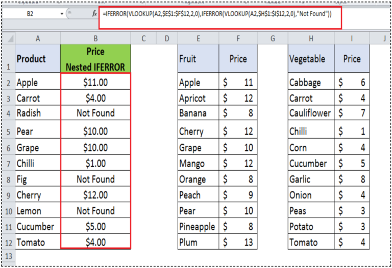 Learn How to Use IFERROR Function in Excel - Excelchat