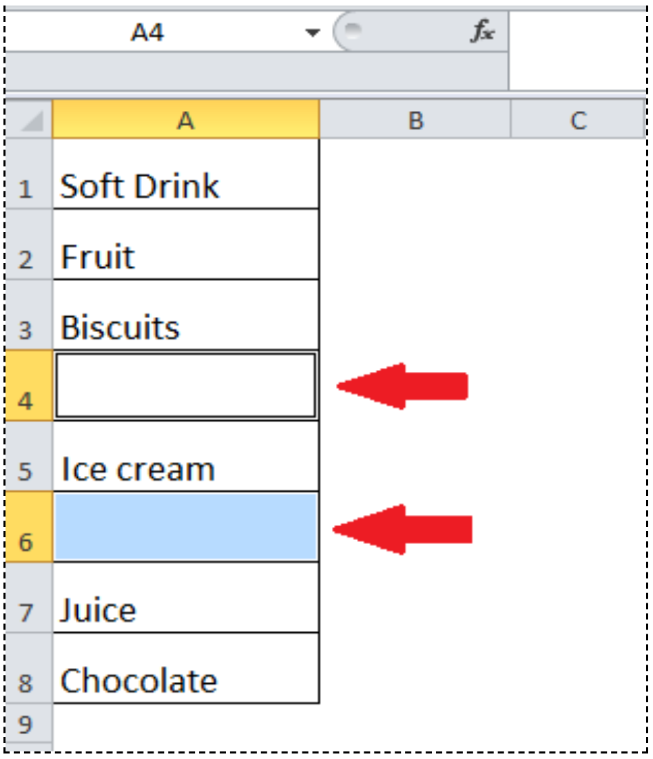 How To Count Blank Or Empty Cells In Excel Excelchat Excelchat 1754