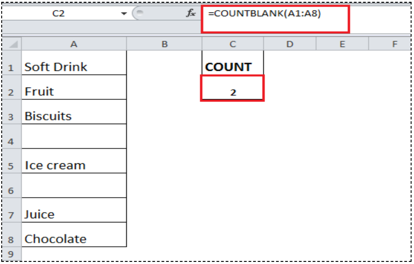 How to Count Blank or Empty Cells in Excel - Excelchat | Excelchat