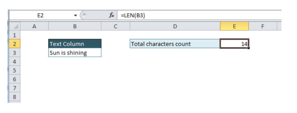 How to Count Characters in Excel | Excelchat