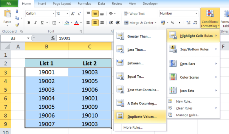 How to Compare Two Columns in Google Sheets and Excel | Excelchat