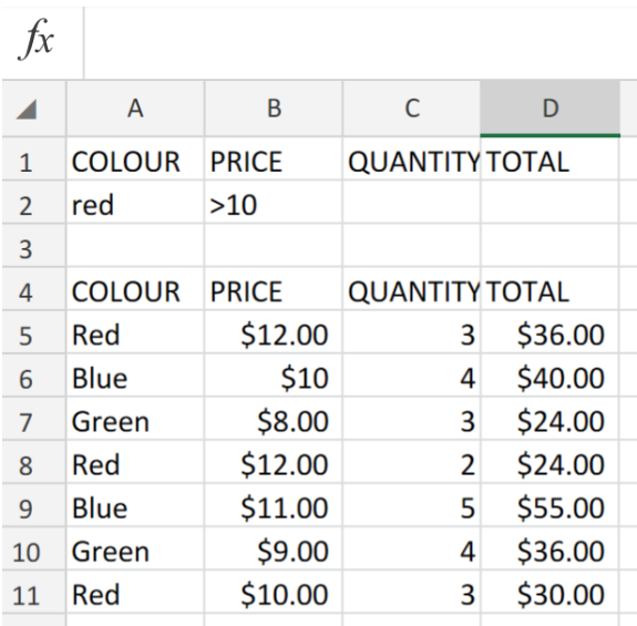 How to use the Excel DCOUNTA function - Excelchat