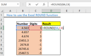 Excel Formula: How to use the Excel ROUND function - Excelchat