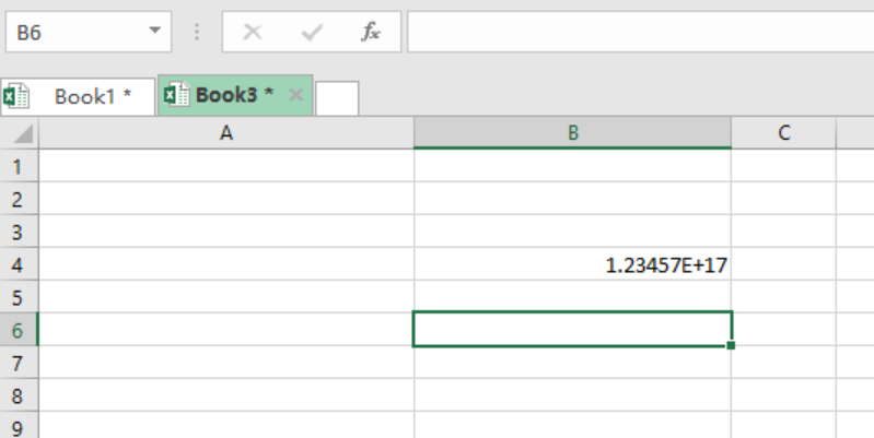 Excel formula: Count long numbers without COUNTIF