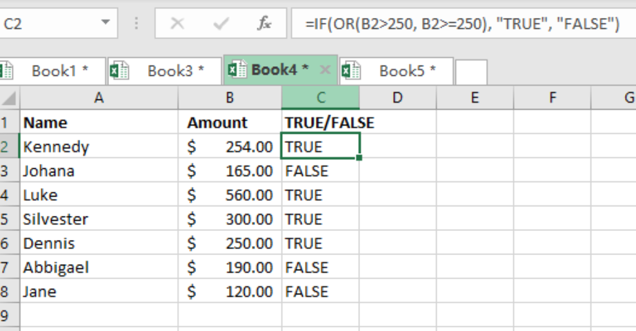 Excel Formula How To Use The Excel Or Function Excelchat