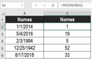 How to use the Excel WEEKNUM function - Excelchat
