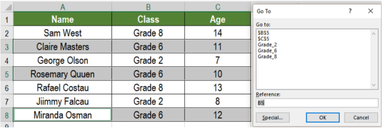 Excel Shortcut: Display 'Go To' dialog box - Excelchat