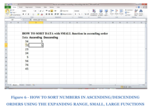 Excel formula: Sort numbers ascending or descending - Excelchat