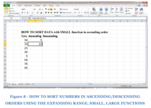 Excel formula: Sort numbers ascending or descending - Excelchat