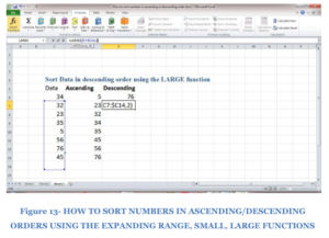 Excel formula: Sort numbers ascending or descending - Excelchat