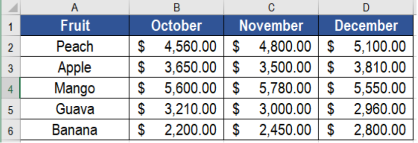 How to use the Excel OFFSET function