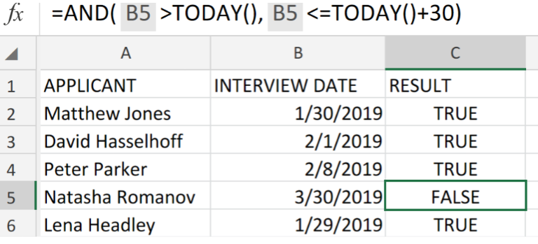 Excel DATA VALIDATION Using TODAY and AND Functions - Excelchat