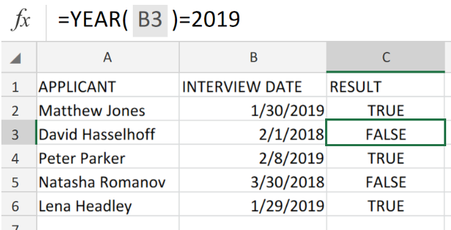 Excel Data Validation Using The Year Function Excelchat