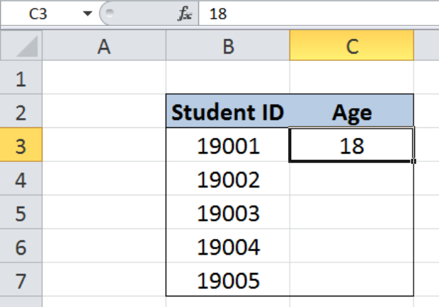 Excel formula: Data validation allow numbers only