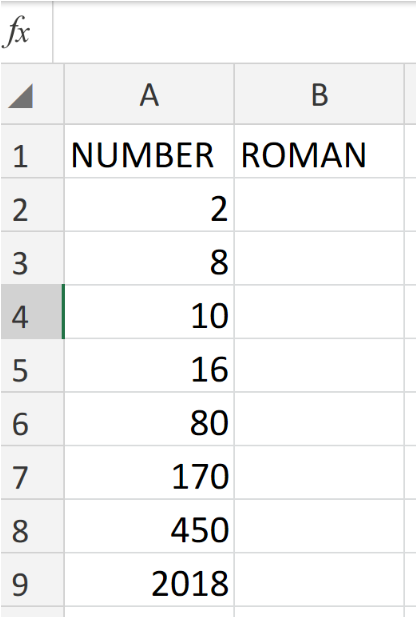 Excel Formula: How to use the Excel ROMAN function - Excelchat