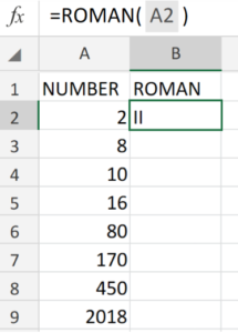 Excel Formula: How to use the Excel ROMAN function - Excelchat