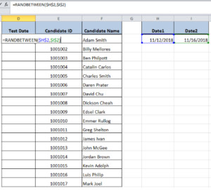 How to Generate Random Date Between Two Dates - Excelchat