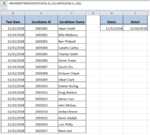 How to Generate Random Date Between Two Dates - Excelchat