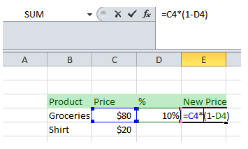 Excel formula: Decrease by percentage - Excelchat