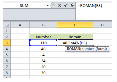 Excel Formula: How to use the Excel ROMAN function - Excelchat