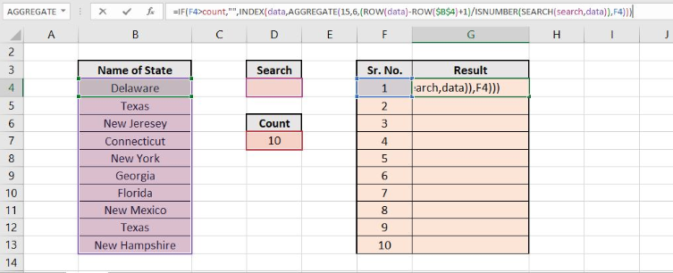 Excel Formula Extract All Partial Matches Excelchat