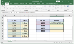 Excel Formula: How to find missing values in Excel - Excelchat