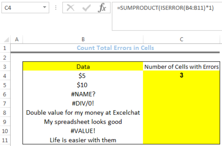 Excel formula: Sum every nth column