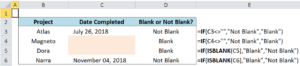 Excel formula: If cell is not blank - Excelcht