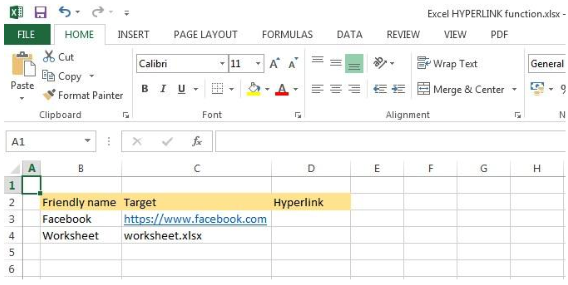 How to use the Excel HYPERLINK function - Excelchat