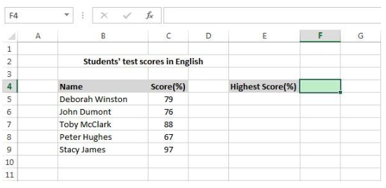Excel Formula: How to use the Excel MAX function - Excelchat