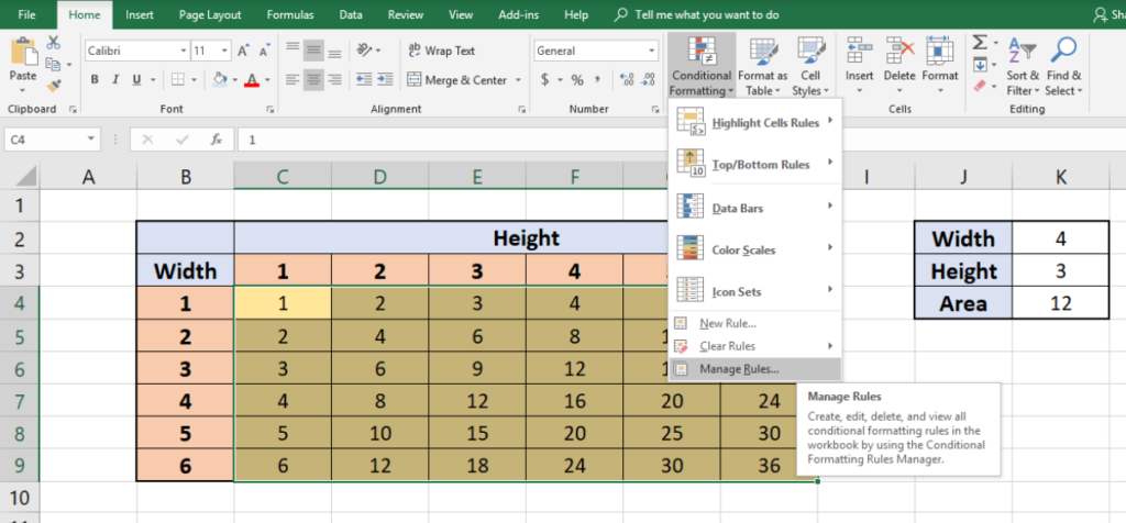 Excel formula: Highlight approximate match lookup conditional formatting