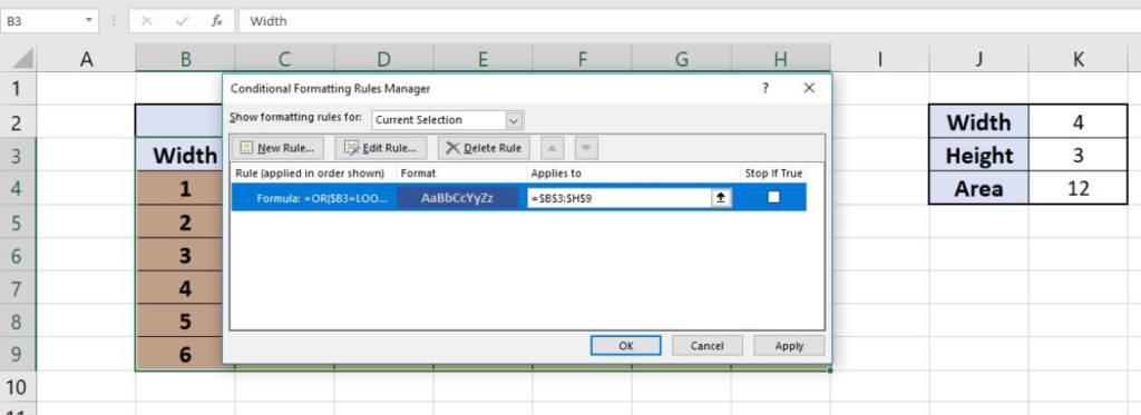 Excel formula: Highlight approximate match lookup conditional formatting