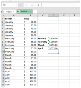 Excel formula: Sum every n rows - Excelchat