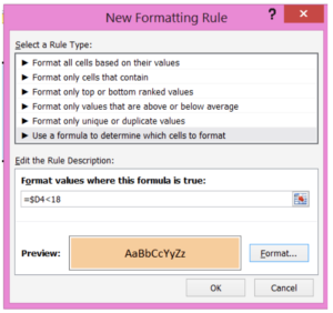 How to Apply Conditional Formatting to an Entire Row | Excelchat
