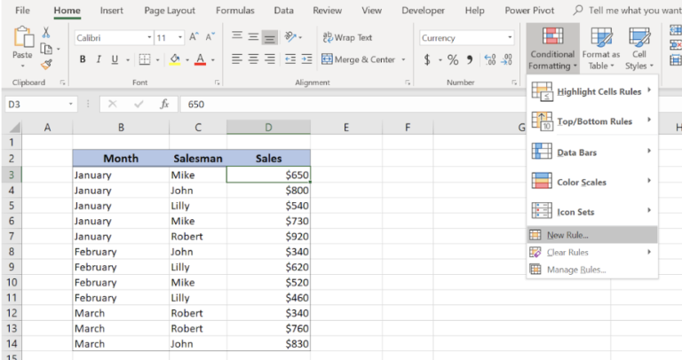 Using Conditional Formatting Across Multiple Cells in Excel | Excelchat