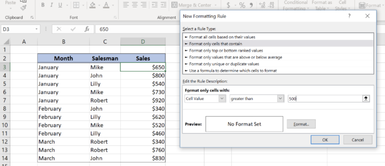 Using Conditional Formatting Across Multiple Cells in Excel | Excelchat