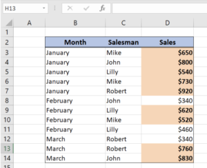 Using Conditional Formatting Across Multiple Cells in Excel | Excelchat