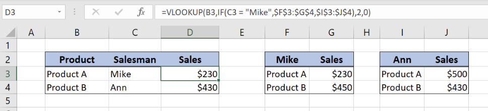 Using Vlookup With Multiple Lookup Tables Best Practices Excelchat