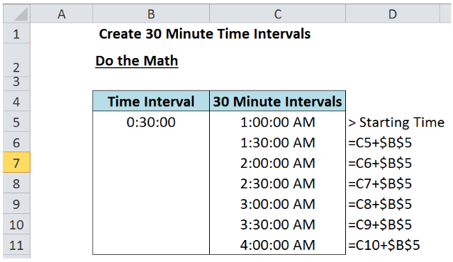Learn How to Determine Time Intervals in Excel | Excelchat