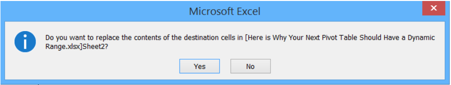 Here is Why Your Next Pivot Table Should Have a Dynamic Range | Excelchat