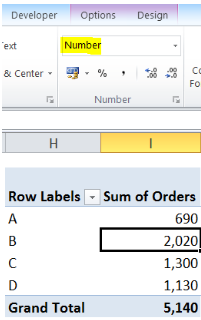How to Format the Values of Numbers in a Pivot Table | Excelchat