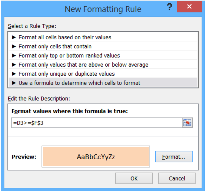 Using Conditional Formatting in Excel Based on Another Cell's Value ...