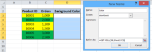 How to Use SUMIF to Sum Cells Based on Background Color | Excelchat
