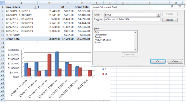 How to Add Fields to Your Pivot Table | Excelchat