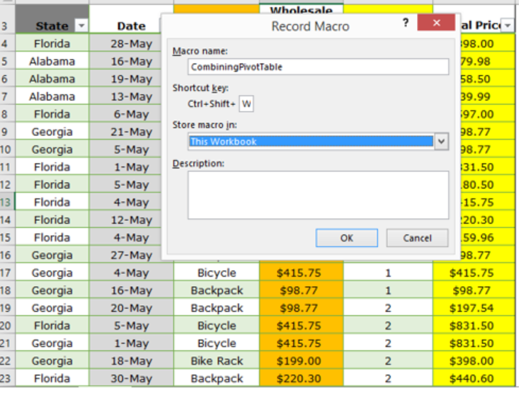 Combining Pivot Tables With Macros In Excel Excelchat