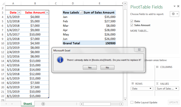 Learn How To Create A Dynamic Pivot Table In Excel Excelchat