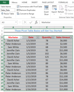 These Pivot Table Basics will Get You Started | Excelchat