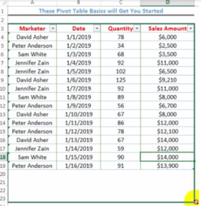 These Pivot Table Basics will Get You Started | Excelchat