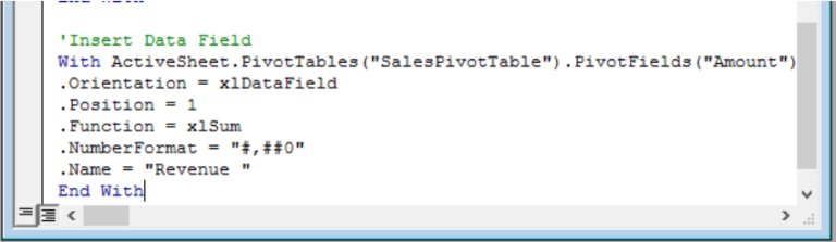 How to Create a Pivot Table with VBA in Excel | Excelchat